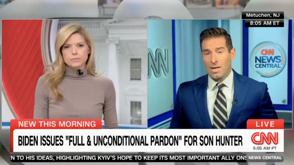WATCH: CNN Legal Expert Shreds Biden For 'Historic Act Of Nepotism' After Hunter Pardon